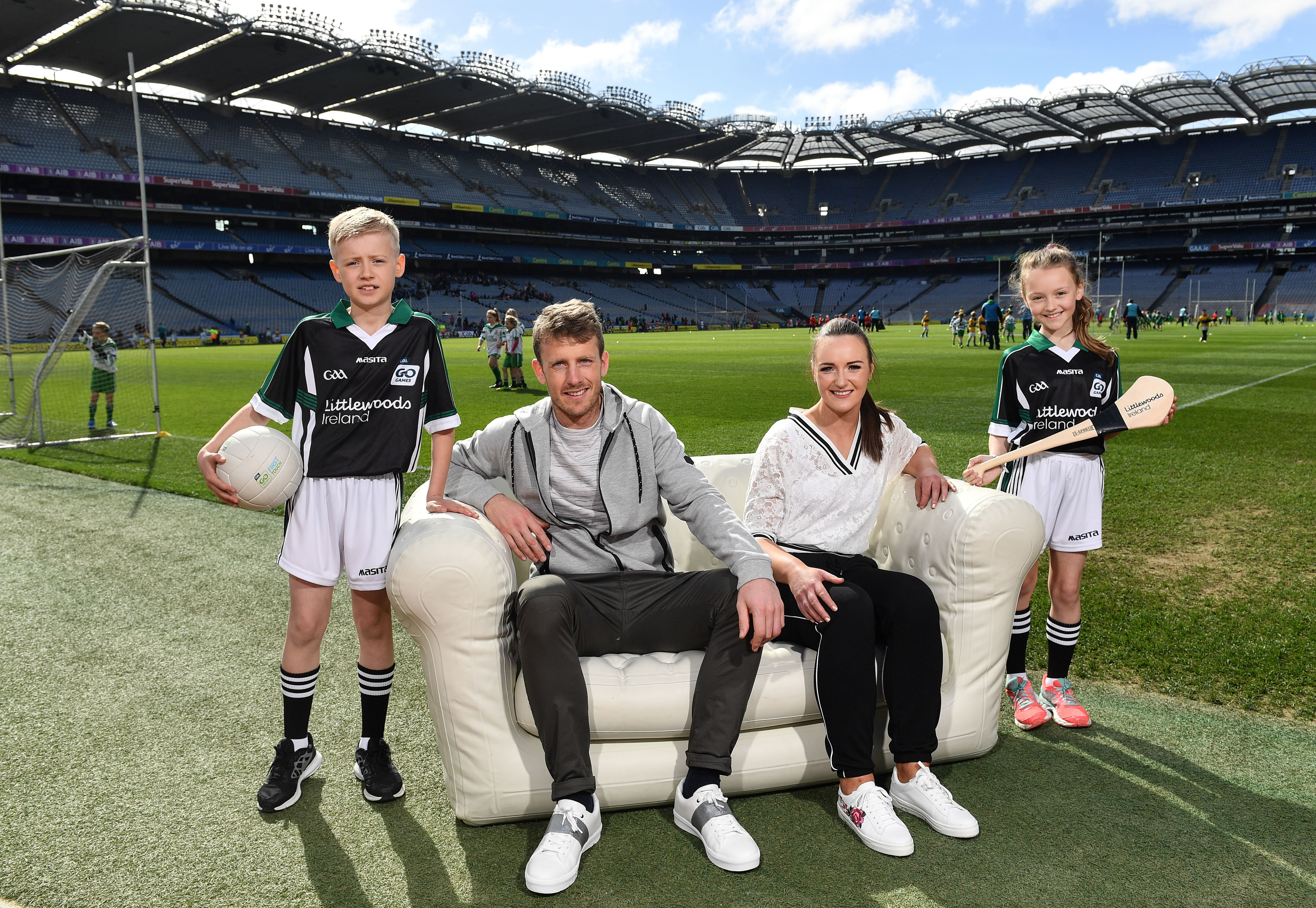 Kildare camogie player Siobhan helps launch GAA Go Games - Photo 1 of 1 ...