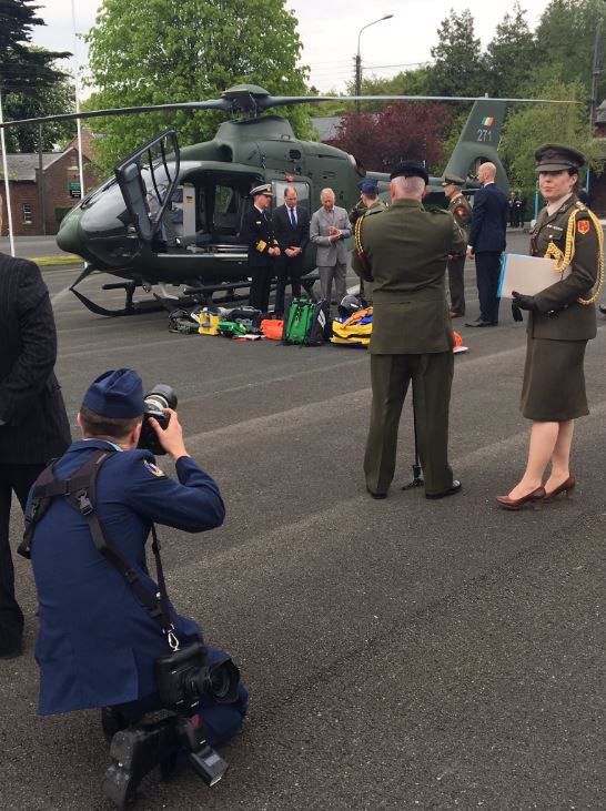 PHOTOS: Prince Charles getting tour of Curragh Camp - Photo 3 of 4 ...