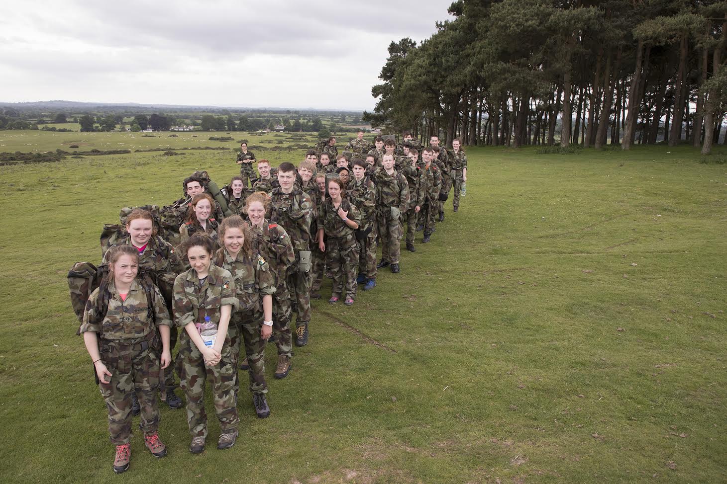 At The Curragh young people are learning about military life this week ...
