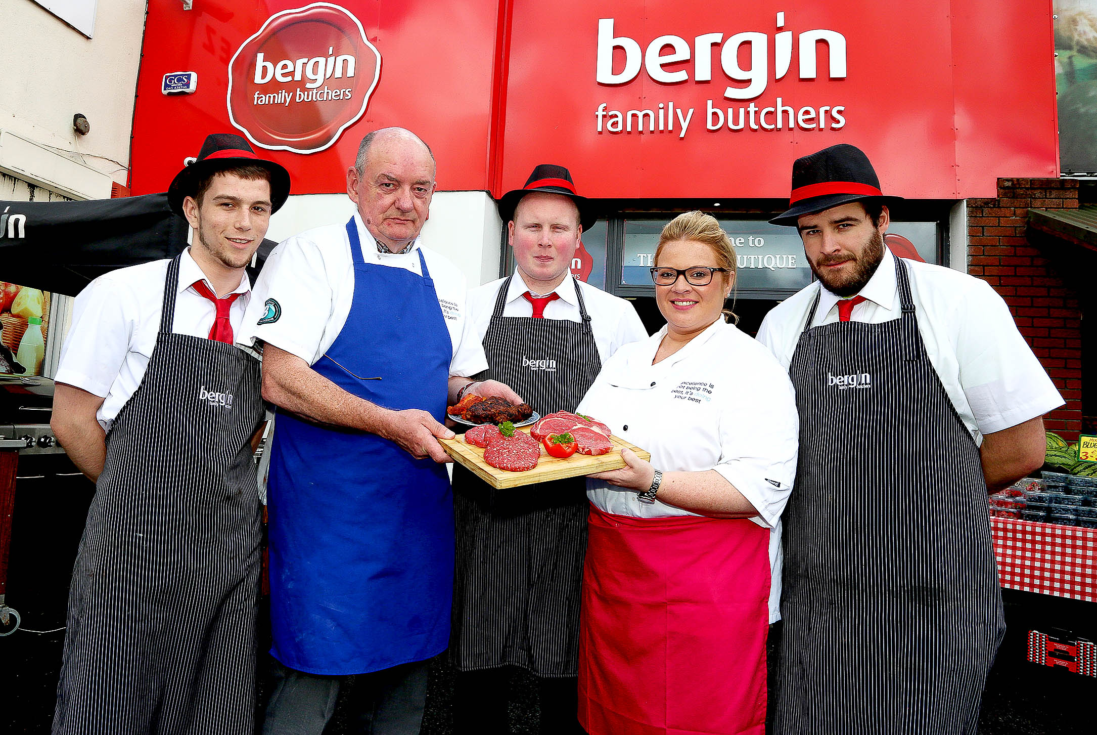 GALLERY: Bergin Family Butchers Naas Celebrating All Ireland Burger Win ...