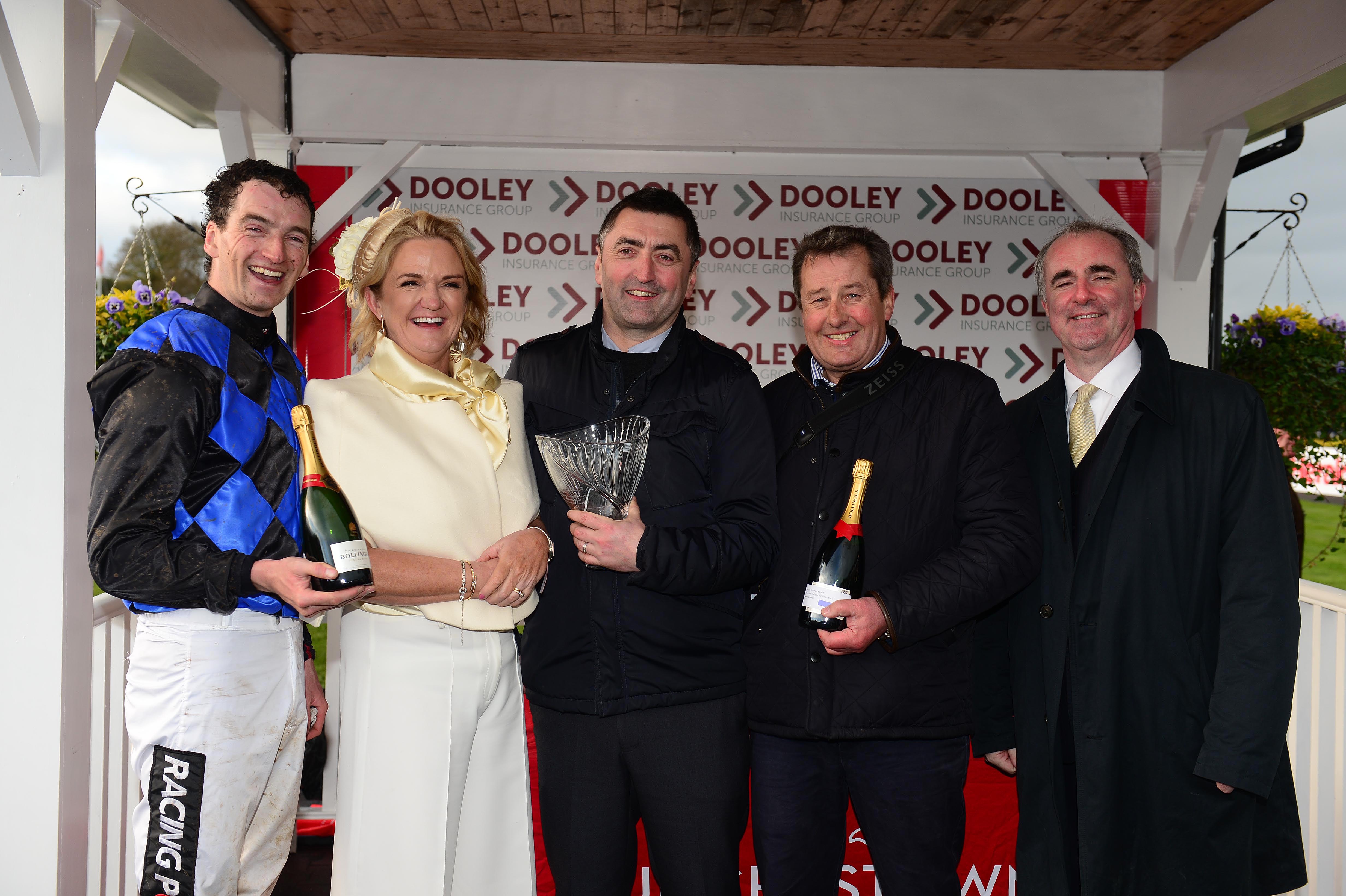 Naas business owner says it was ‘an honour’ to present Nina Carberry ...