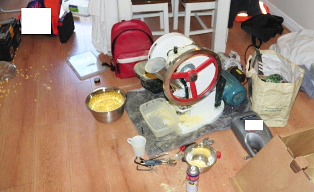 PHOTOS: Inside drugs factory in home in respectable Kildare estate ...