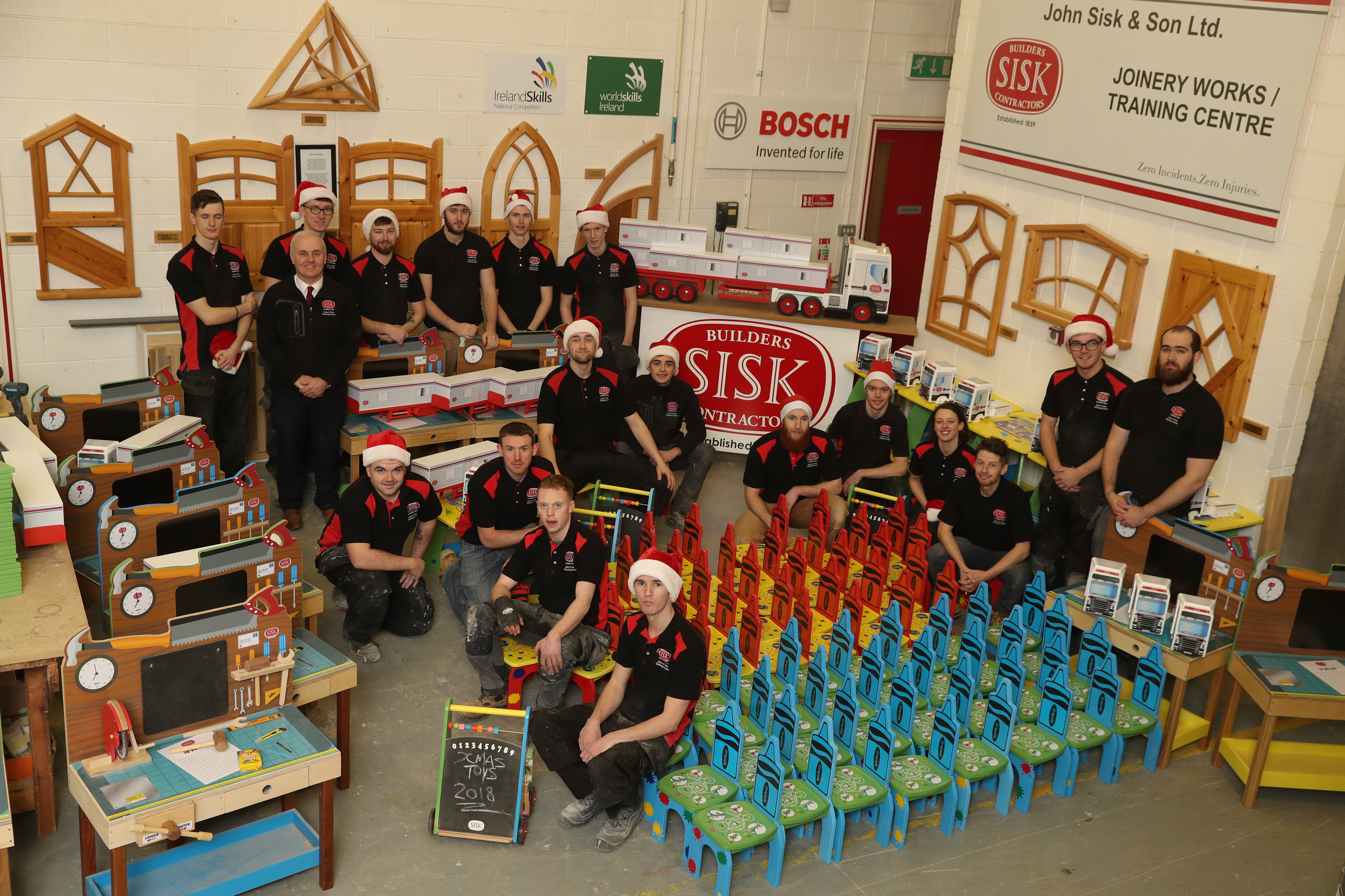 Sisk to deliver handmade toys to Kildare children's hospitals and ...