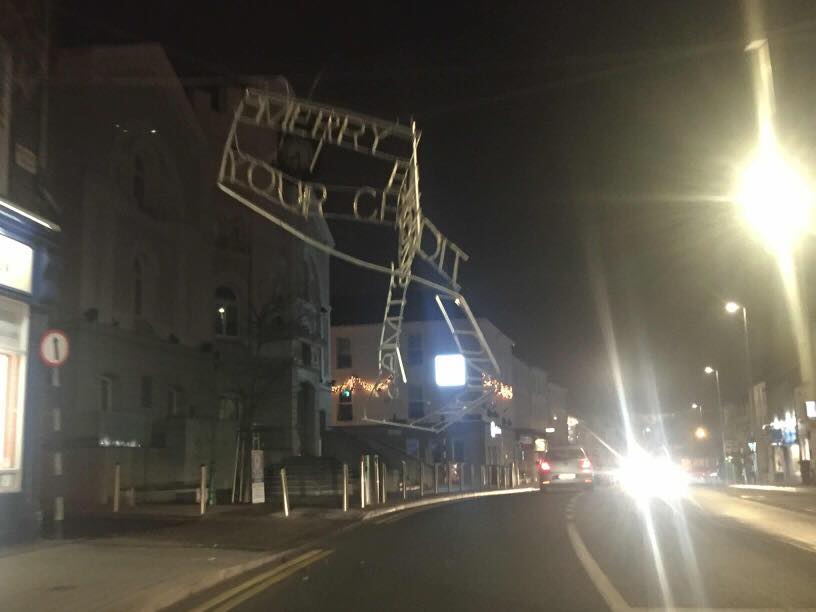 Did you see a truck hit this Christmas sign in Naas a week ago? - Photo ...