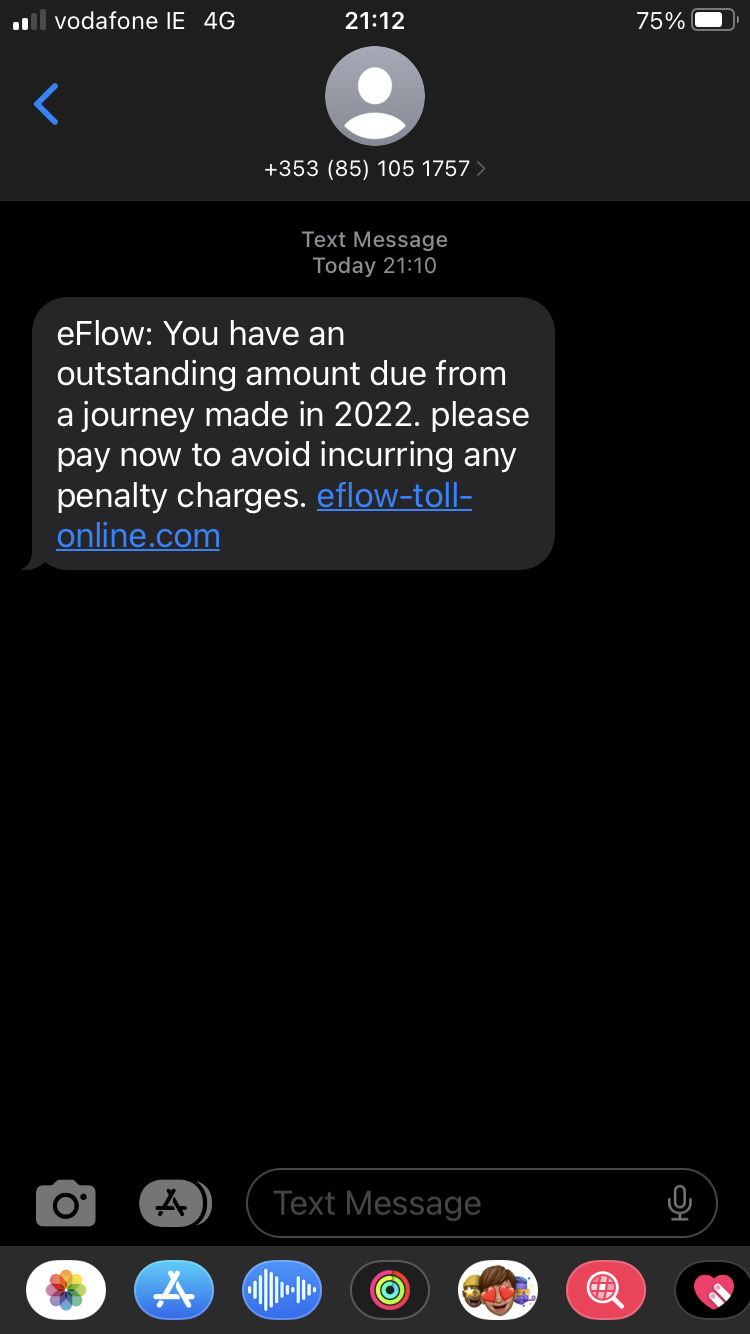 Warning to Kildare motorists not to click on scam text about motorway ...