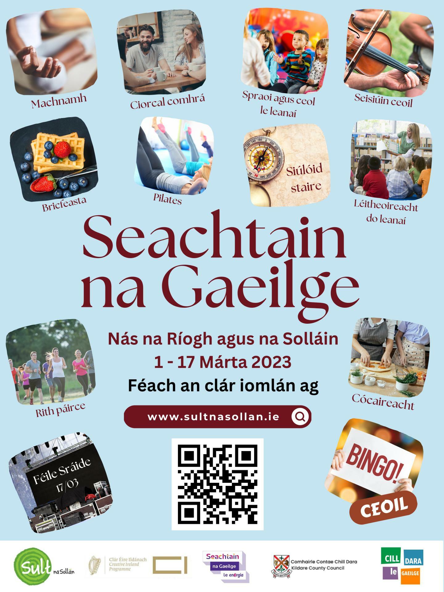 Seachtain na Gaeilge i Nás na Ríogh agus sna Solláin - Kildare Now
