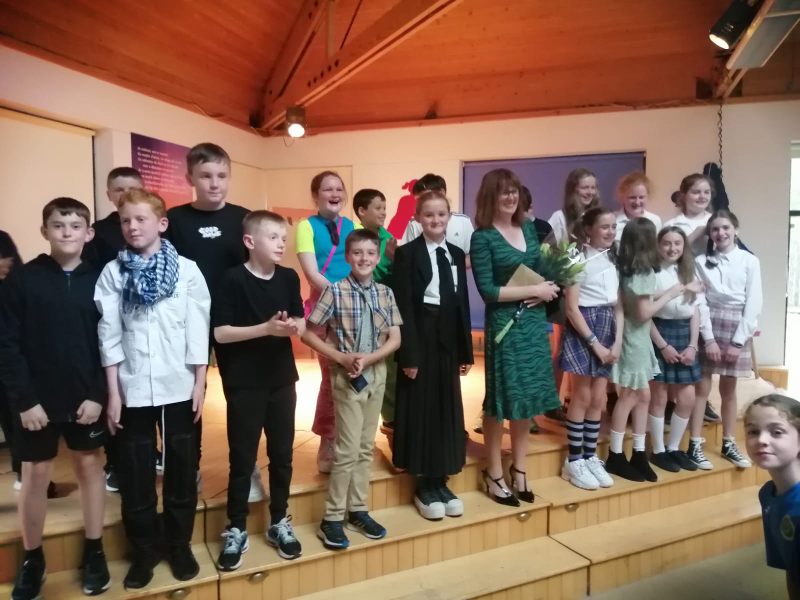 Pupils of Gaelscoil Chill Dara bring Matilda to stage as Gaeilge ...