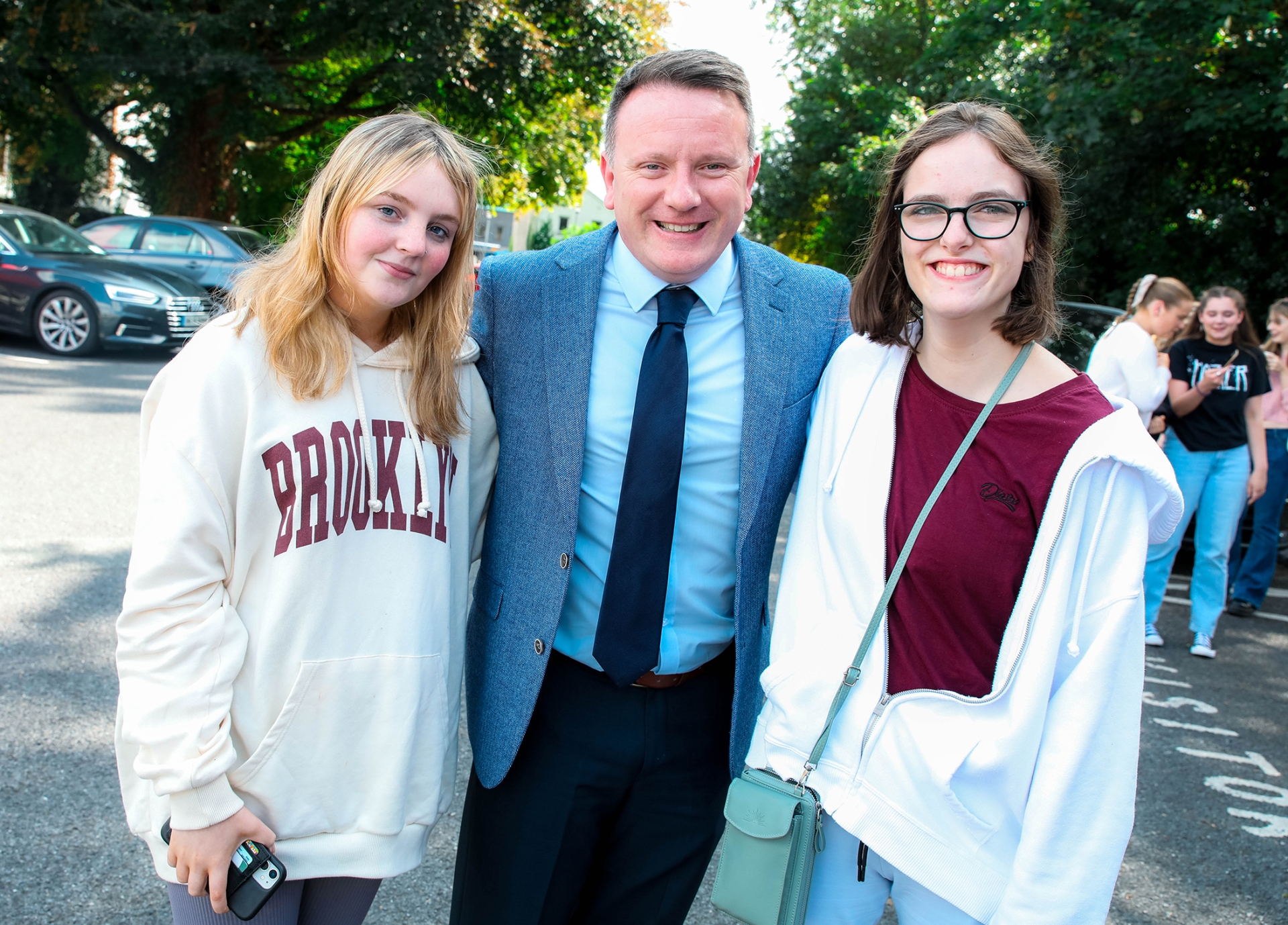 PHOTOS: Students at St Marys College Naas gather together to celebrate ...