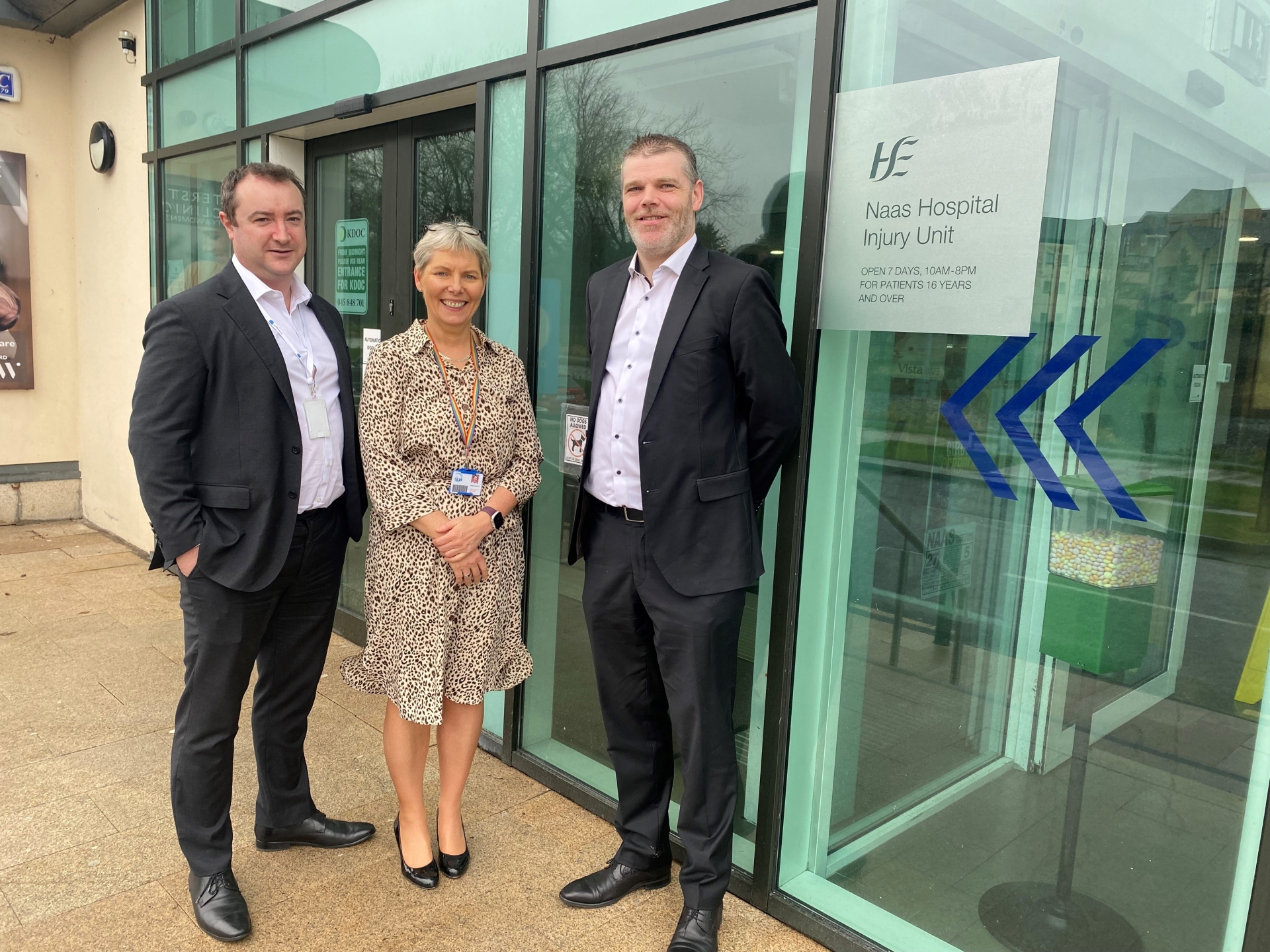 Naas General Hospital Opens New Injury Unit (IU) at Vista Primary Care ...