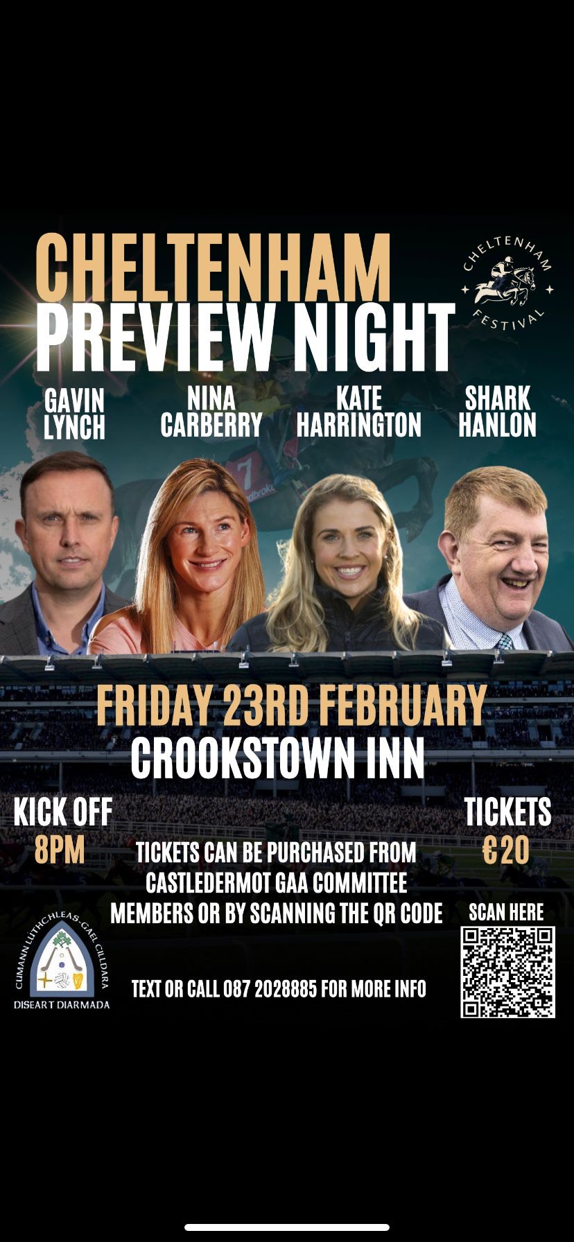 KILDARE: Plenty of tips at Cheltenham Preview Night in Crookstown on ...