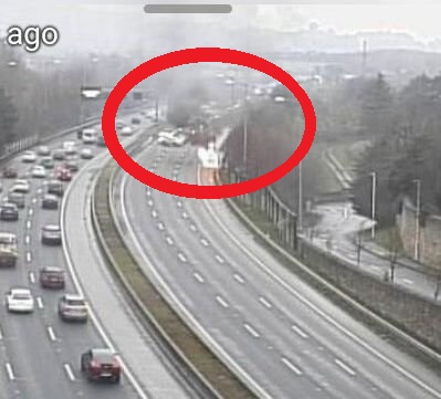 PHOTOS: TRAFFIC: Long morning tailbacks after car bursts into flames ...