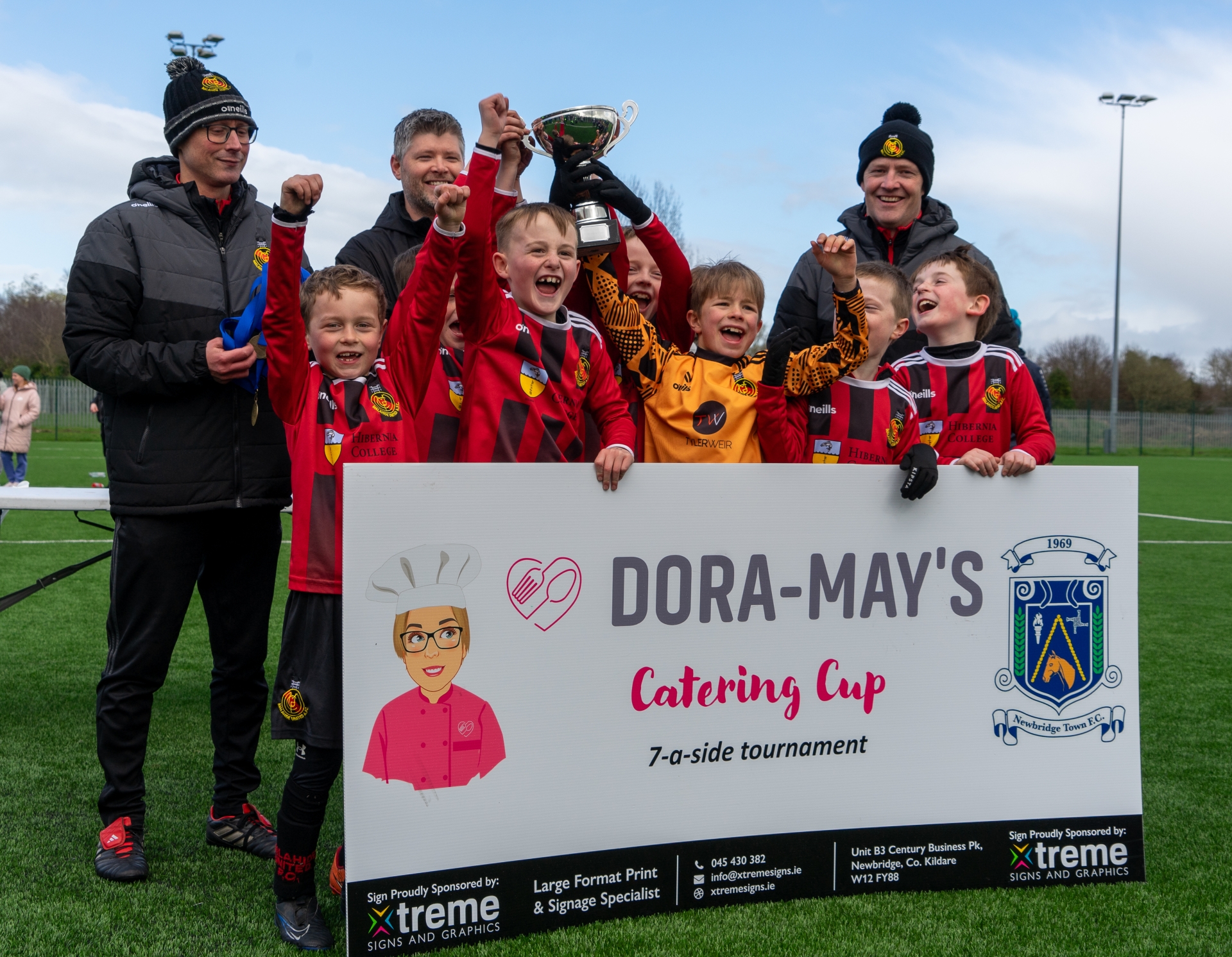 Newbridge Town Football Club hosts Dora-May Catering Cup - Ireland Live