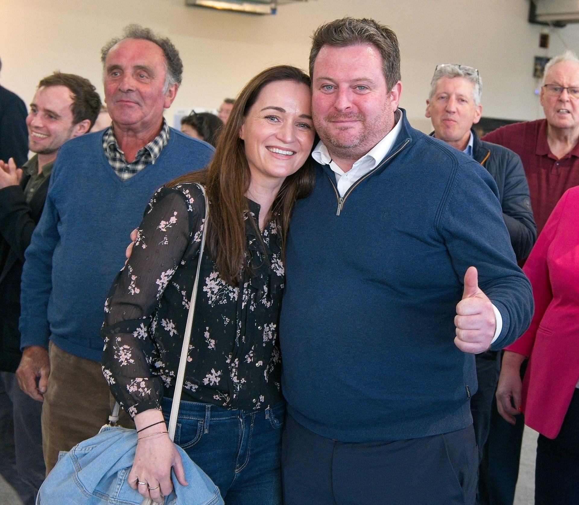 PHOTOS: Newly-elected Cllr Tim Durkan celebrates with wife Audrey ...
